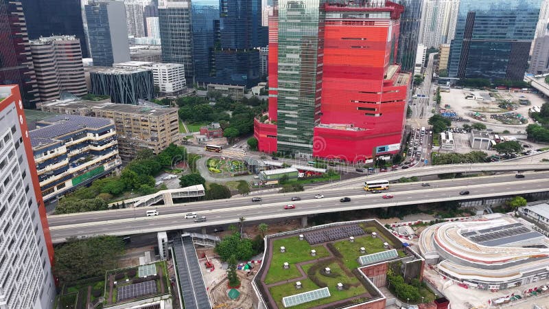 Kowloon Bay Elevated MTR Platform with City View July 6 2025 Stock ...