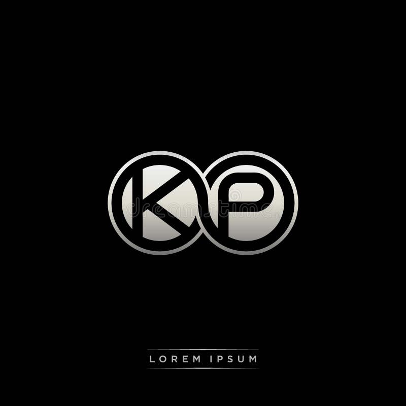 KP Initial Letter Linked Circle Capital Monogram Logo Modern Template ...