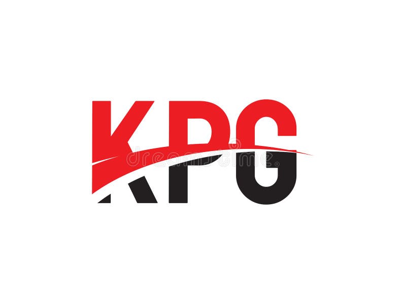 KPG Letter Initial Logo Design Vector Illustration Stock Vector ...