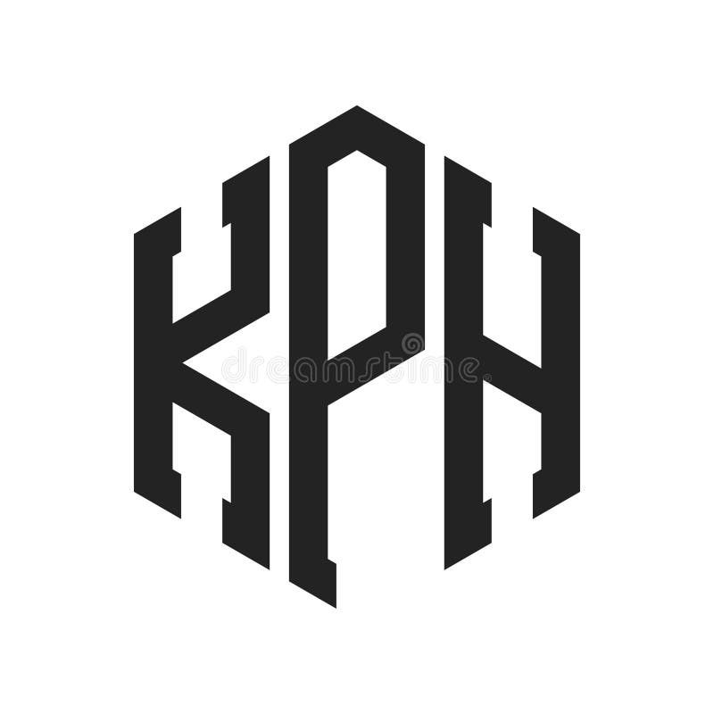 KPH Logo Design. Initial Letter KPH Monogram Logo Using Hexagon Shape ...