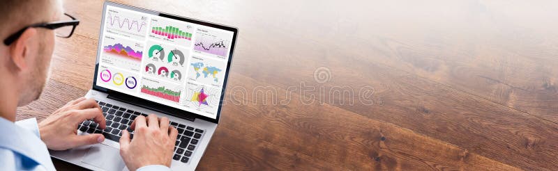 KPI Analytics Information Technology Stock Image - Image of analyst ...