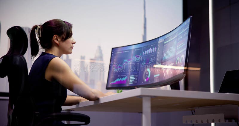 KPI Business Analytics Data Dashboard Stock Photo - Image of analytics ...