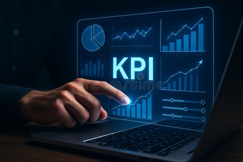 Kpi Dashboard Data Analysis Business Intelligence Analytics Performance Metrics Charts Graphs ...