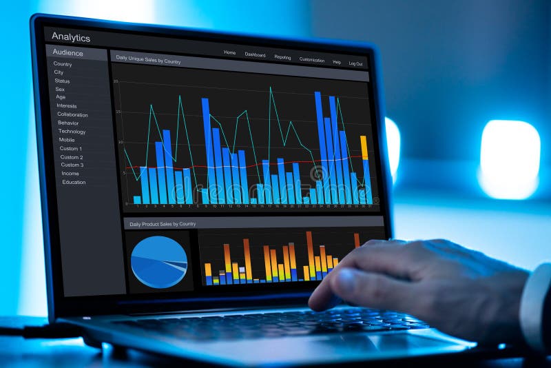 KPI Data Predictive Analytics Dashboard Stock Photo - Image of desk ... KPI Data Predictive Analytics Dashboard Stock Photo - Image of desk ...