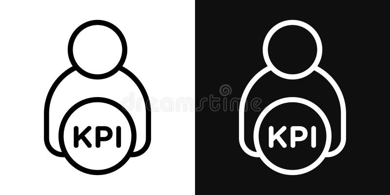 Performance indicator icon stock vector. Illustration of line - 330250075