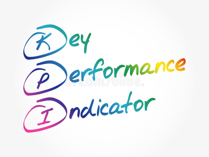 KPI - Key Performance Indicator Stock Illustration - Illustration of ...