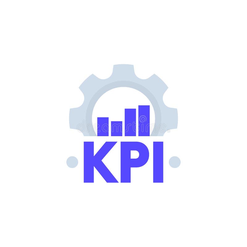 KPI, Key Performance Indicator, Vector Icon Stock Vector - Illustration ...
