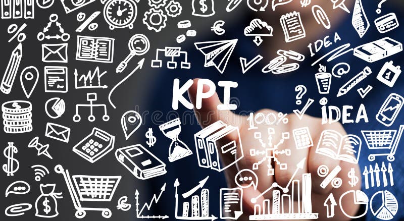 KPI Key Performance Indicator for Business Concept. Business ...
