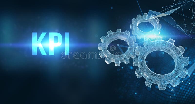 KPI Key Performance Indicator for Business Concept. Business ...