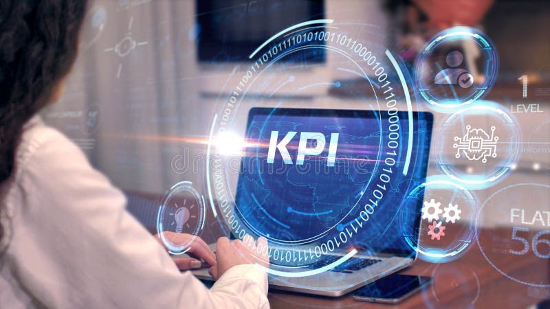 KPI Key Performance Indicator for Business Concept. Business ...