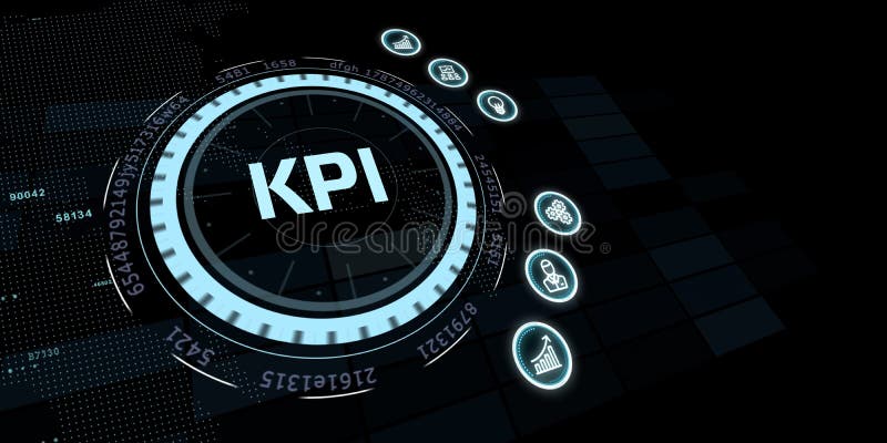 KPI Key Performance Indicator for Business Concept. Business ...