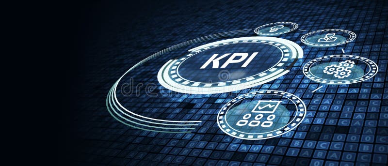 KPI Key Performance Indicator for Business Concept. Business ...