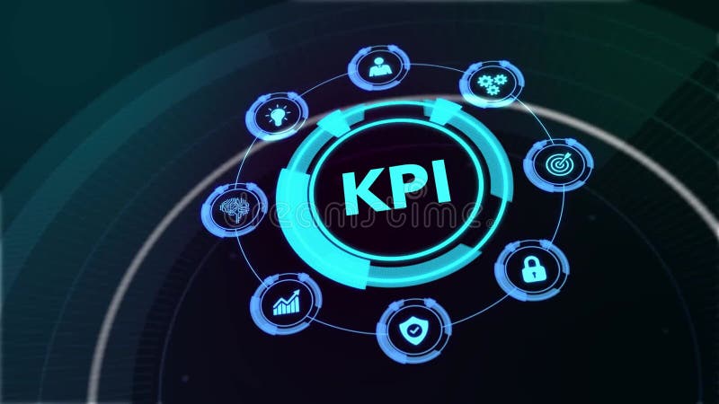 KPI Key Performance Indicator for Business Concept. Business ...