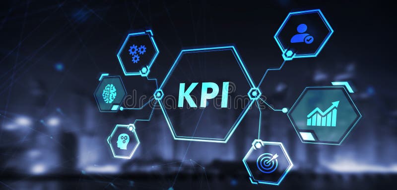 KPI Key Performance Indicator for Business Concept. Business ...