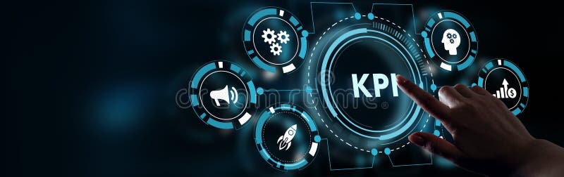 KPI Key Performance Indicator for Business Concept. Business ...