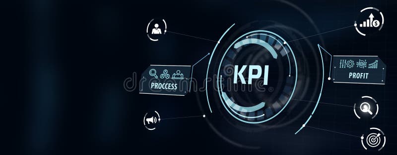 KPI Key Performance Indicator for Business Concept. Business ...