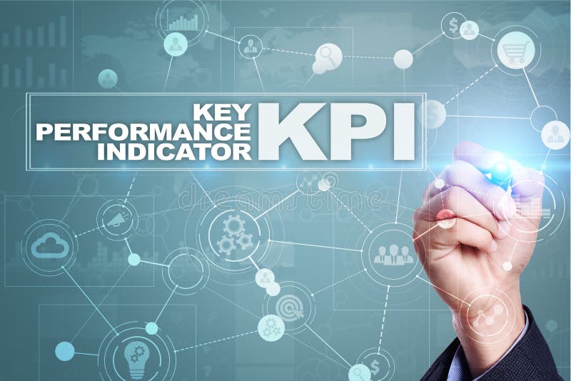 KPI. Key Performance Indicator. Business and Technology Concept. Stock ...