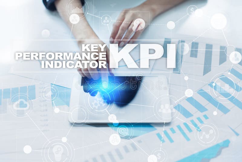 KPI. Key Performance Indicator. Business and Technology Concept. Stock ...