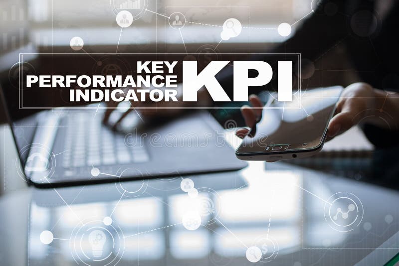KPI. Key Performance Indicator. Business and Technology Concept. Stock ...