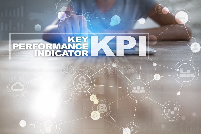 KPI. Key Performance Indicator. Business and Technology Concept. Stock ...