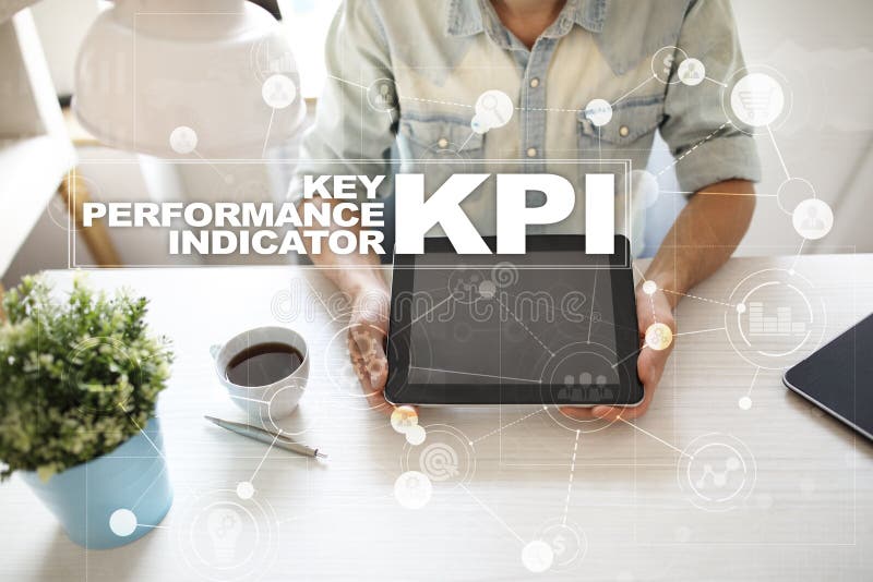 KPI. Key Performance Indicator. Business and Technology Concept. Stock ...