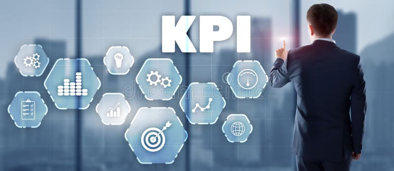 KPI Key Performance Indicator Business Technology Concept 2021 Stock ...