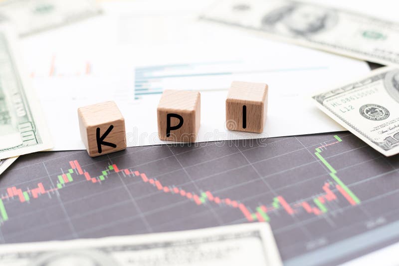 KPI - Key Performance Indicator. Business and Technology Concept ...