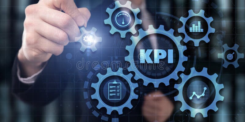KPI. Key Performance Indicator. Business Technology Internet and ...