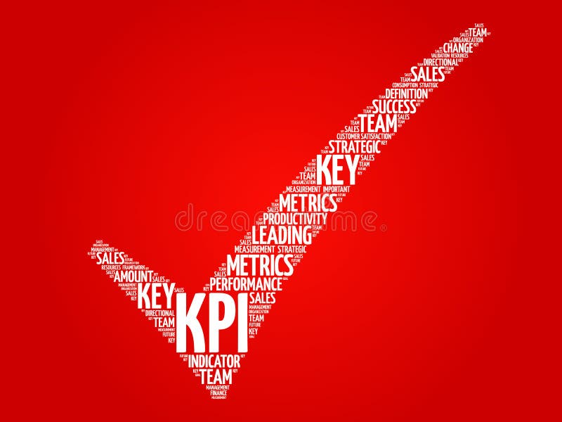 KPI - Key Performance Indicator Check Mark Stock Illustration ...