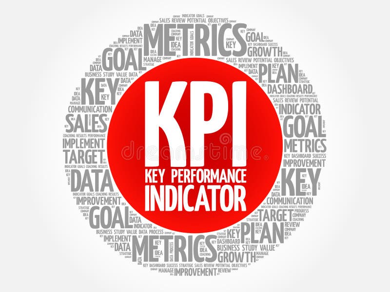 KPI - Key Performance Indicator Circle Stock Illustration ...