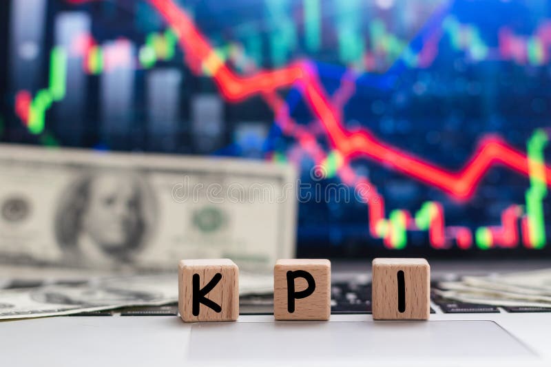 KPI, Key Performance Indicator Concept, Small Cube Block with Alphabets ...