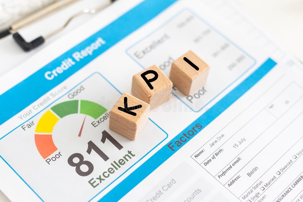 KPI - Key Performance Indicator. Business and Technology Concept ...