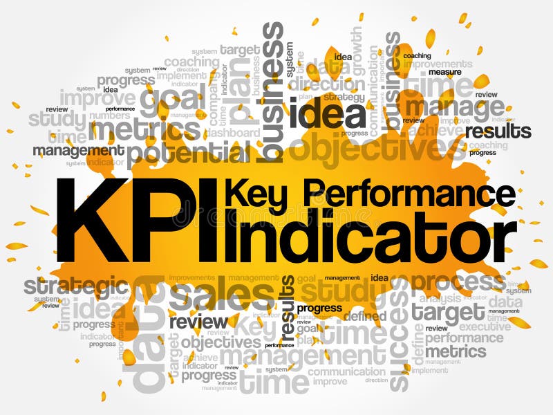 KPI - Key Performance Indicator Stock Illustration - Illustration of ...