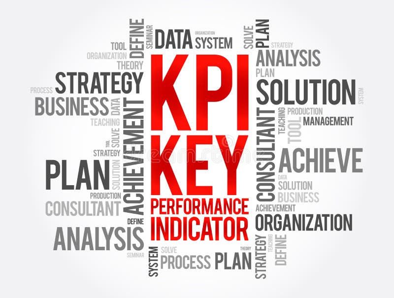 Kpi Key Performance Indicator Word Stock Illustrations – 521 Kpi Key ...