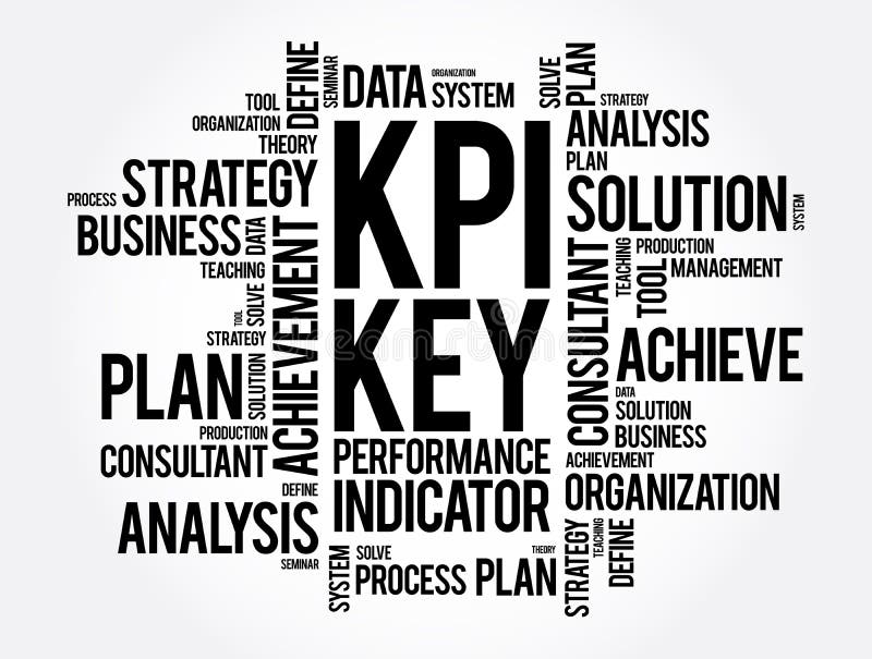 Kpi Key Performance Indicator Word Stock Illustrations – 521 Kpi Key ...