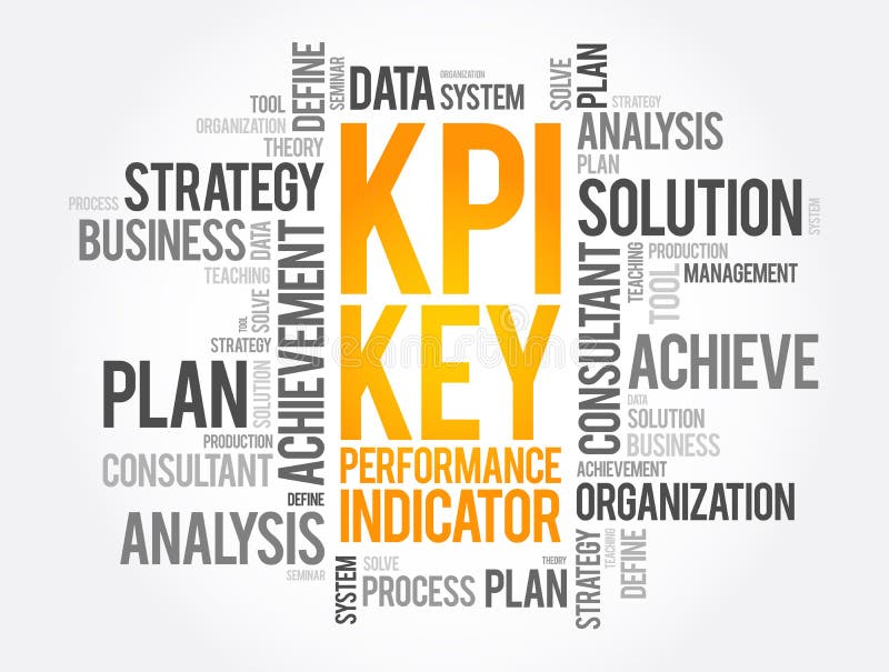 Kpi Key Performance Indicator Word Stock Illustrations – 521 Kpi Key ...