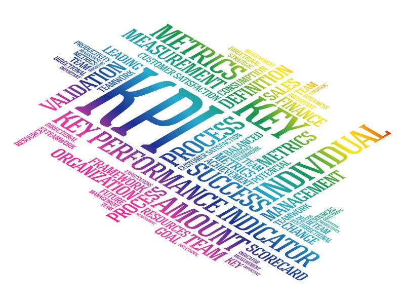 Kpi Key Performance Indicator Word Stock Illustrations – 521 Kpi Key ...