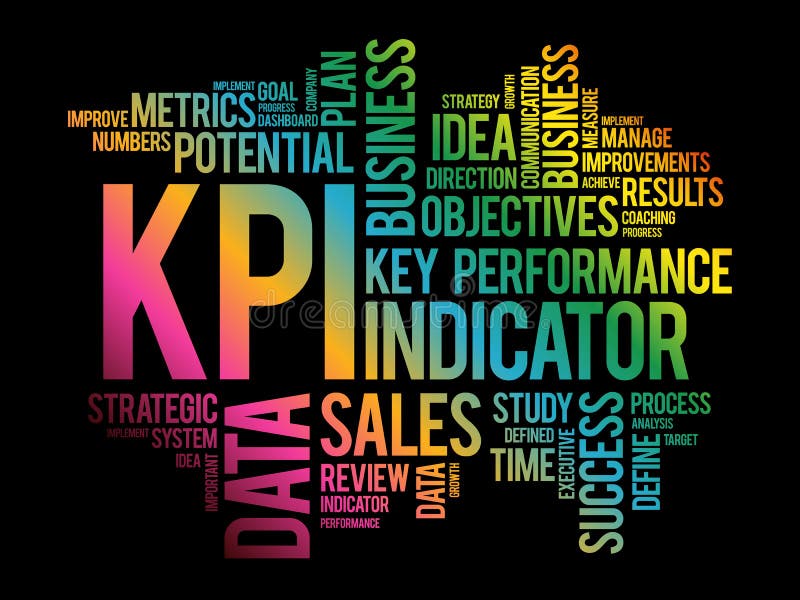 Kpi Key Performance Indicator Word Stock Illustrations – 521 Kpi Key ...