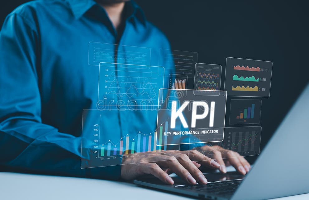 KPI, Key Performance Indicators Analysis. Stock Photo - Image of metric ...