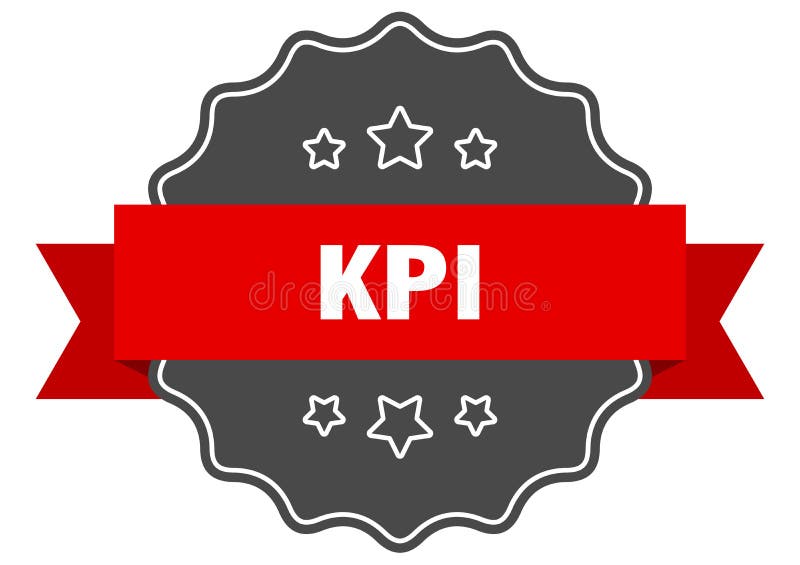 Kpi Label. Kpi Isolated Seal. Sticker. Sign Stock Vector - Illustration ...