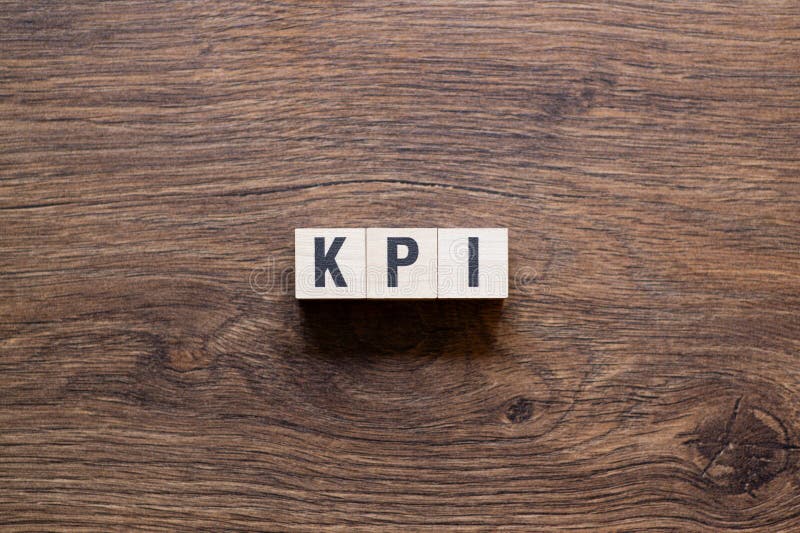 Kpi - Word Concept on Building Blocks, Text Stock Photo - Image of ...