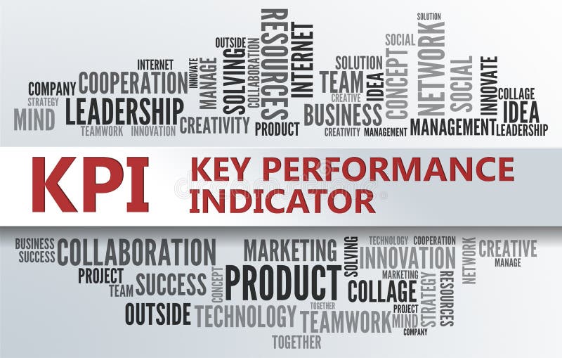 KPI | Zeer Belangrijke Prestatie-indicator Stock Foto - Image of idee ...