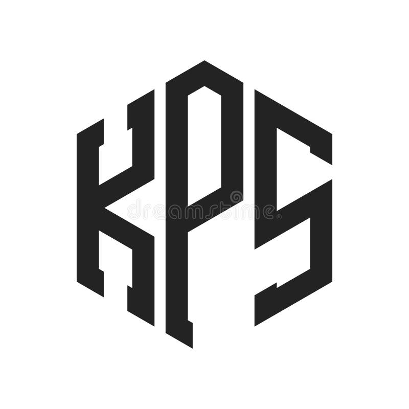 KPS Logo Design. Initial Letter KPS Monogram Logo Using Hexagon Shape ...