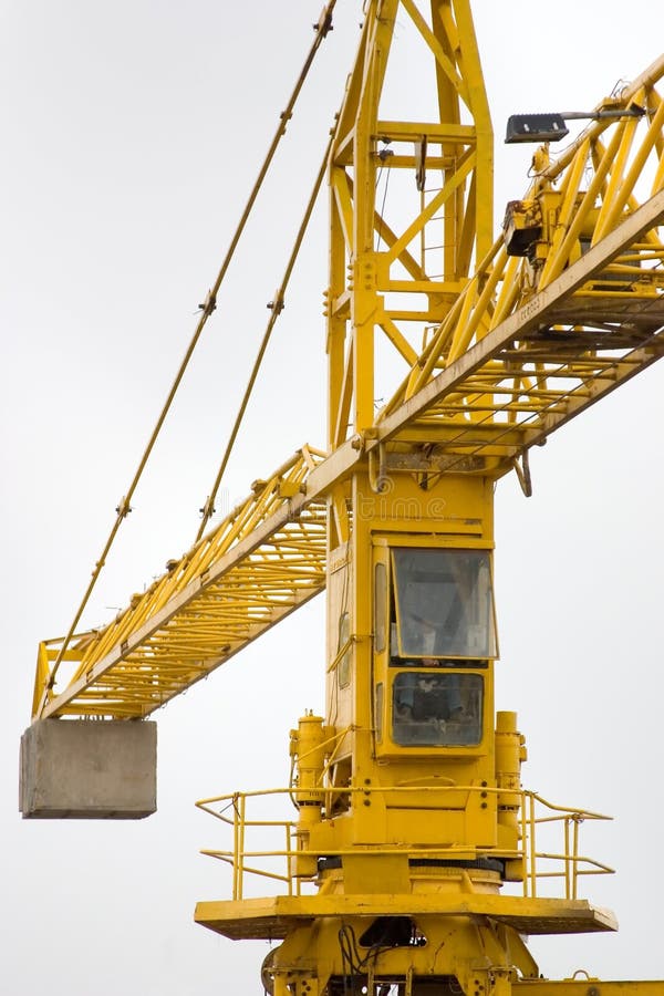 De Wereld Grootste Mobiele Kraan Stock Foto - Image of middag, bouw ...
