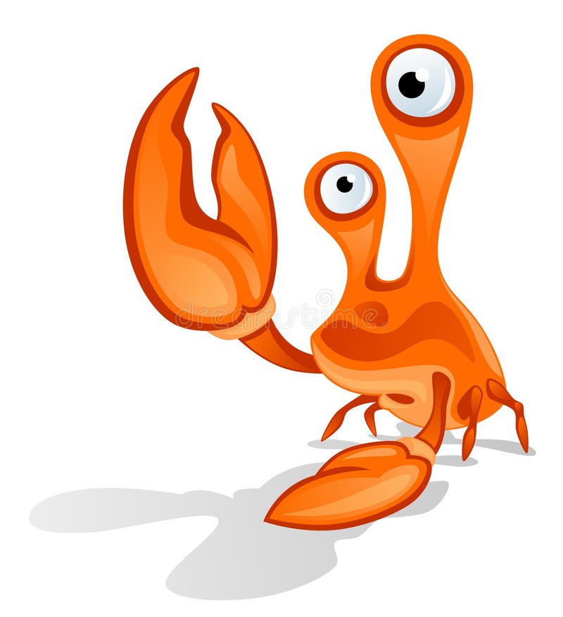 Krab vector illustratie. Illustration of nave, illustratie - 26088141