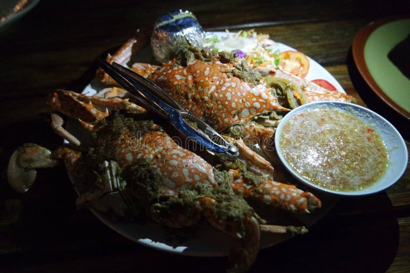 Krabba arkivfoto. Bild av skaldjur, krabba, recept, järnhand - 87331054