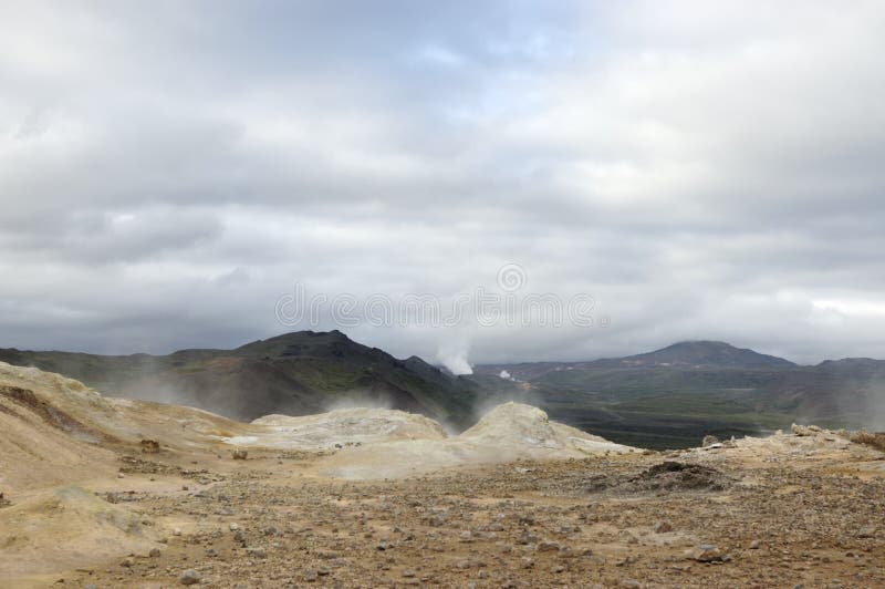 Krafla Volcanic Area, Iceland. Stock Photo - Image of pumice, rocks ...
