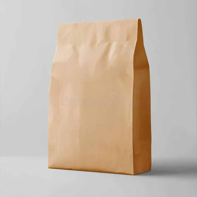 Kraft Paper Bag with Simple Design, Perfect for Packaging Various Items ...