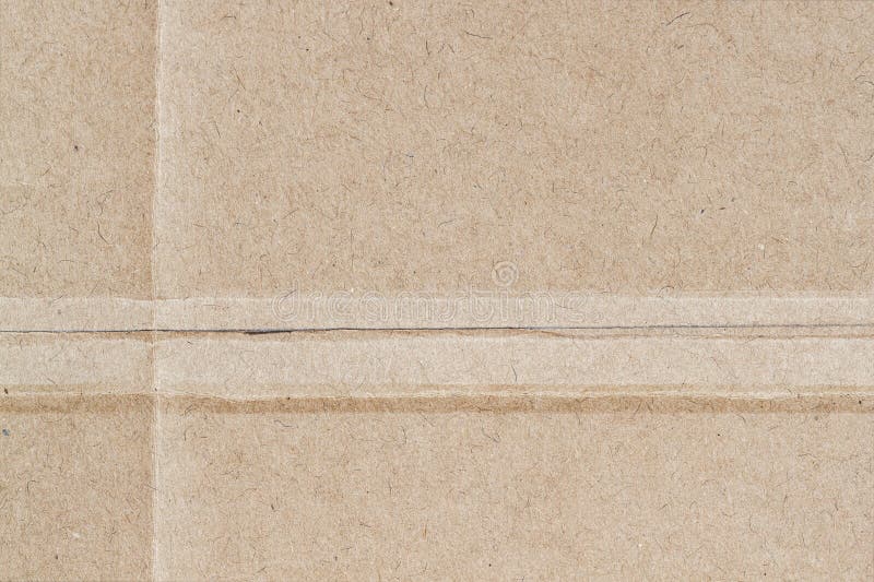Kraft Paper, Cardboard with Strip Close-up. Surface Texture of Paper ...