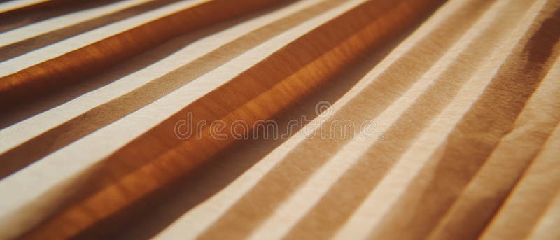 Kraft Paper with Ribbed Texture and Parallel Lines Creating a Unique ...